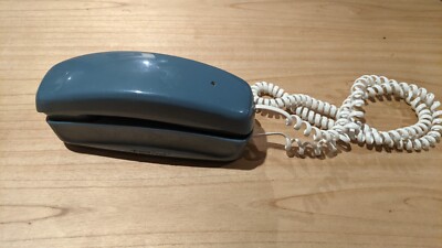 Blue Vintage Bell Phones Desk or Wall Mount Push Button Works Faded ...