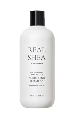 RATED GREEN Real Shea Butter Nourishing Shampoo w / Sunflower Seed Oil ...