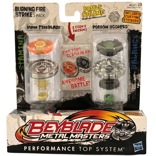 Hasbro Burning Fire Strike 2-Pack: BB-59A Burn FireBlaze/ B-110 Poison ...