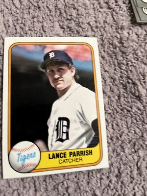 1981 Fleer Detroit Tigers #467 Lance Parrish | eBay