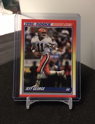 Jeff George Rookie 1990 Score card 634 Indianapolis Colts RC | eBay