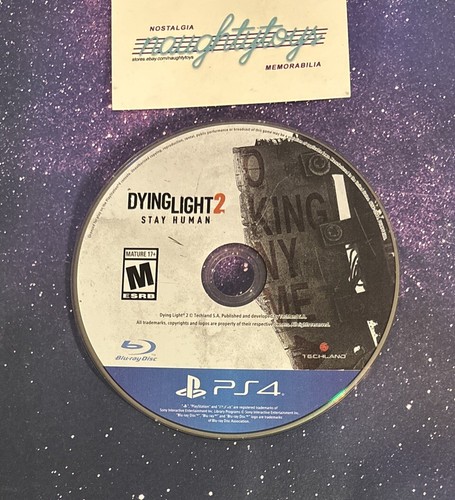 Dying Light 2: Stay Human - Sony PlayStation 4 PS4 Video Game - Clean ...