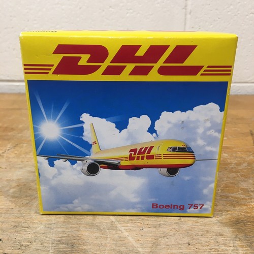 DHL boeing 757 Corporate Customer Die Cast Model NEW | eBay