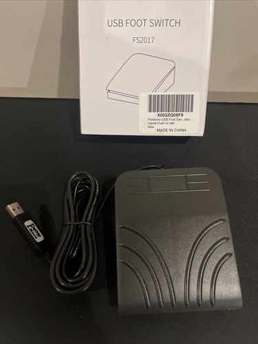 USB Foot Pedal Switch Gaming Control Button Program PC Keyboard Mouse ...