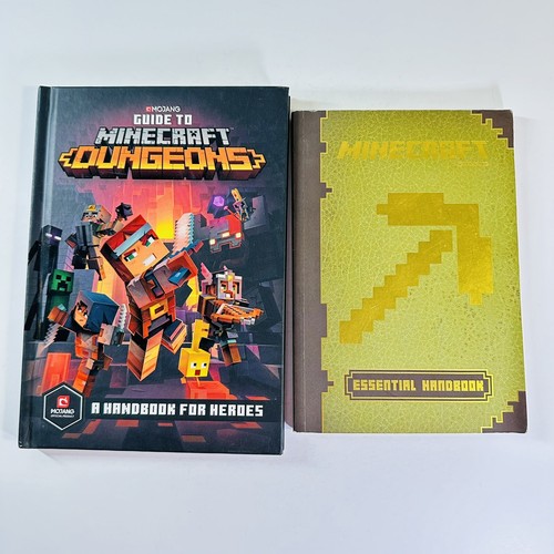 2020 Guide Minecraft Dungeons Handbook & 2014 Minecraft Essential ...