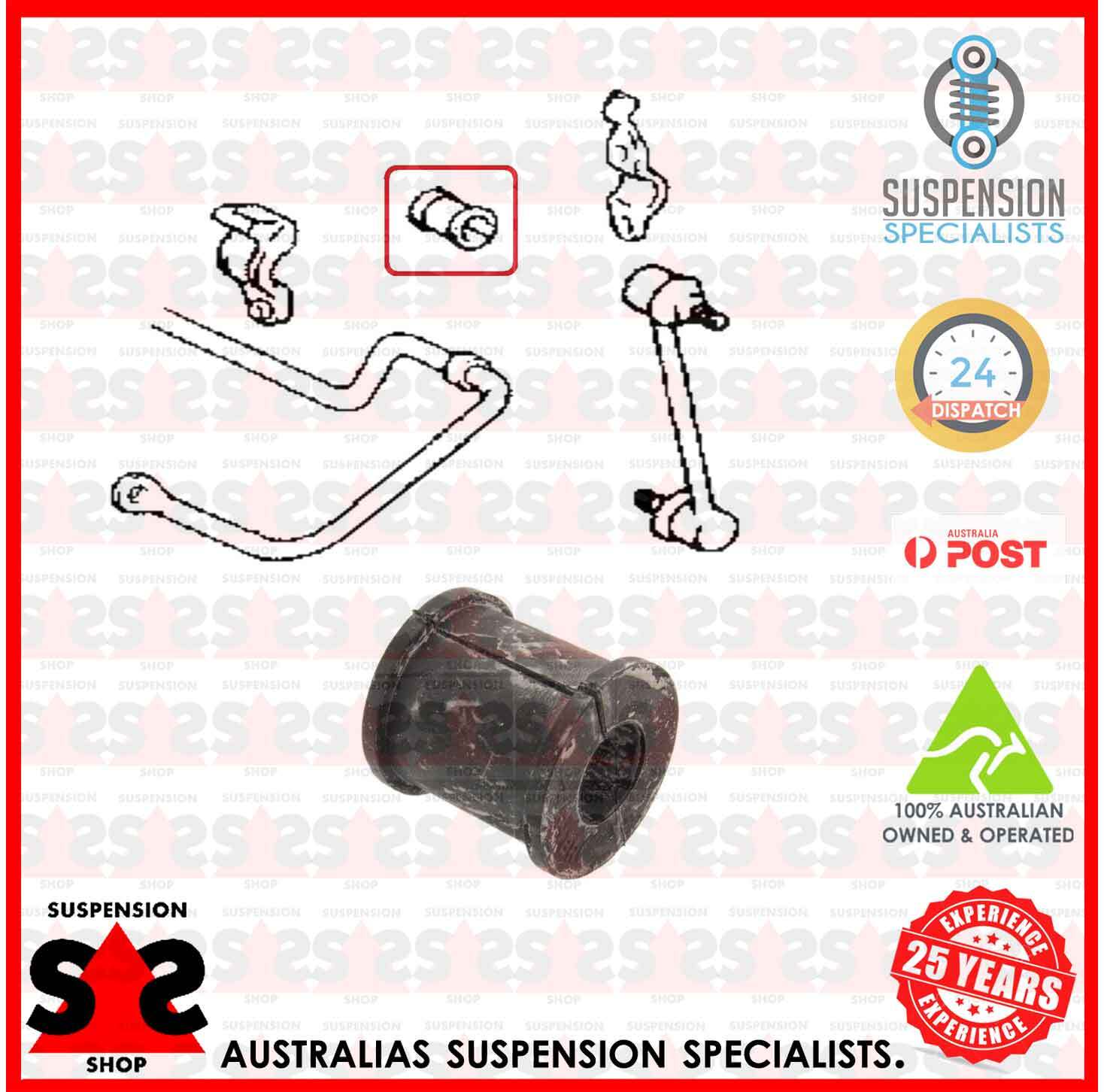 Rear Axle Mounting, Stabiliser Bar Suit TOYOTA Camry Saloon (_V3_) 2.4 ...