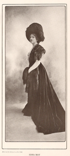 1906 Edna May Lovely American Stage Actress Portrait Print | eBay