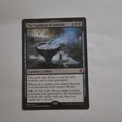The Cauldron of Eternity Throne of Eldraine Regular Magic The Gathering ...
