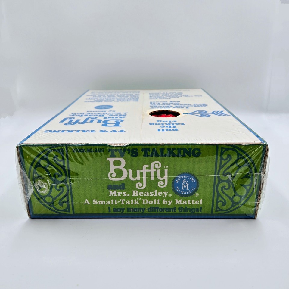 1967 Mattel Talking Buffy And Mrs. Beasley New In Original Box Works ...