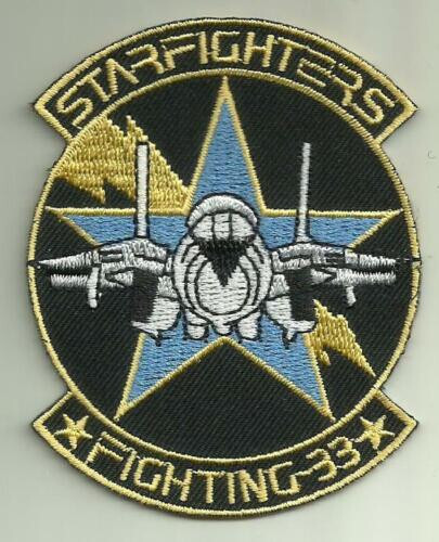 FIGHTING 33 STARFIGHTERS US.NAVY PATCH VF-33 FIGHTER AIRCRAFT PILOT ...