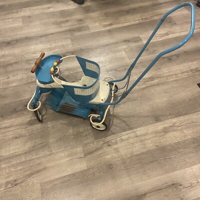 VINTAGE 1950s TAYLOR TOT METAL BABY STROLLER WALKER CARRIAGE BUGGY | eBay