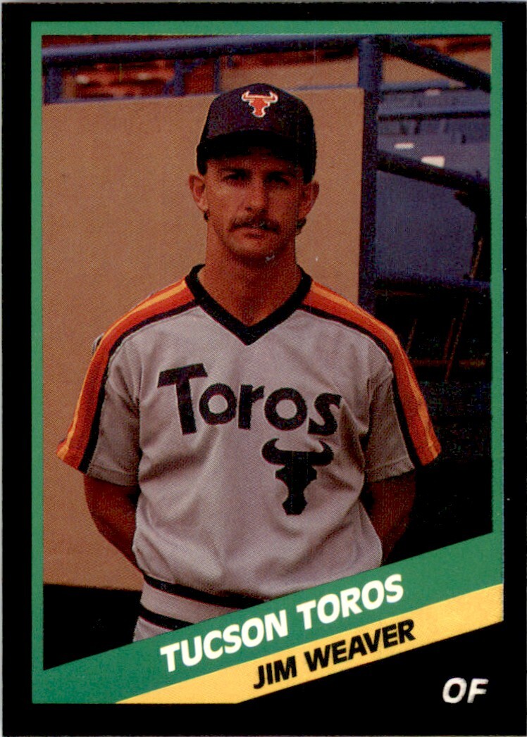 1988 CMC MINOR LEAGUE JIM WEAVER TUCSON TOROS. #21 | eBay
