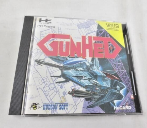 GUNHED NEC PC Engine Hu-card Hudson 1989 | eBay