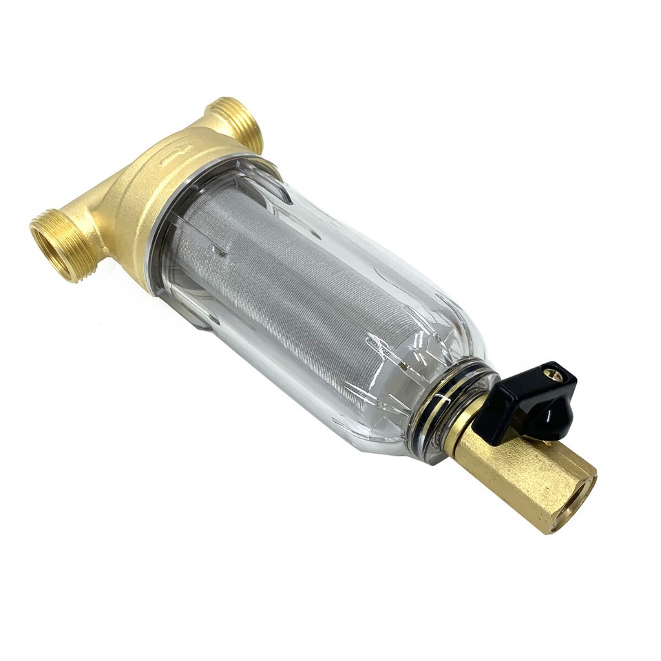 60μm Whole House Water Pre-Filter System Reusable Spin Down Sediment ...
