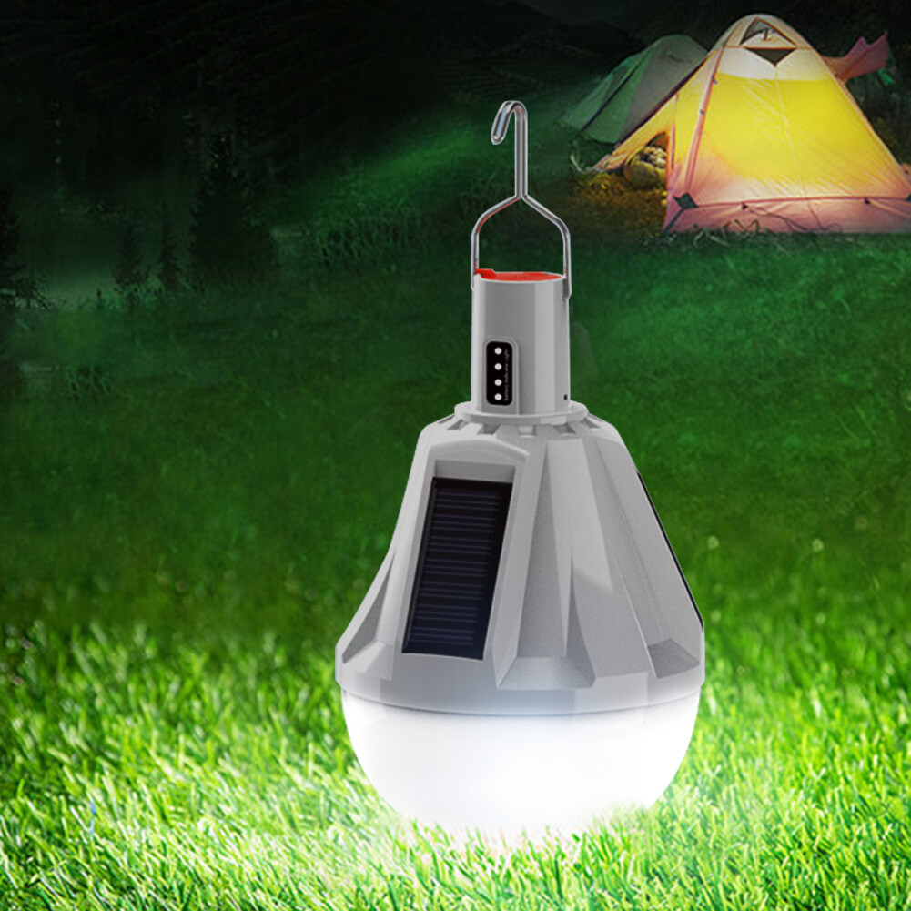 Solar Bulb Lamp Outdoor Waterproof Yard Garden Hanging Light (TG ...