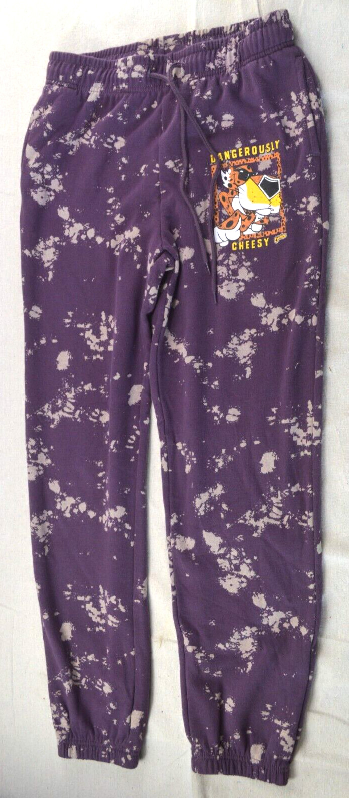 Cheetos Dangerously Cheesy Sweatpants Chester Purple … - Gem