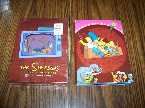 The Simpsons Season 5 DVD Box Set (All 4 Discs) Collector's Edition ...