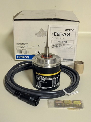 Omron Rotary Encoder - E6F-AG5C-C 2m 12 to 24V DC, 256P/R | eBay