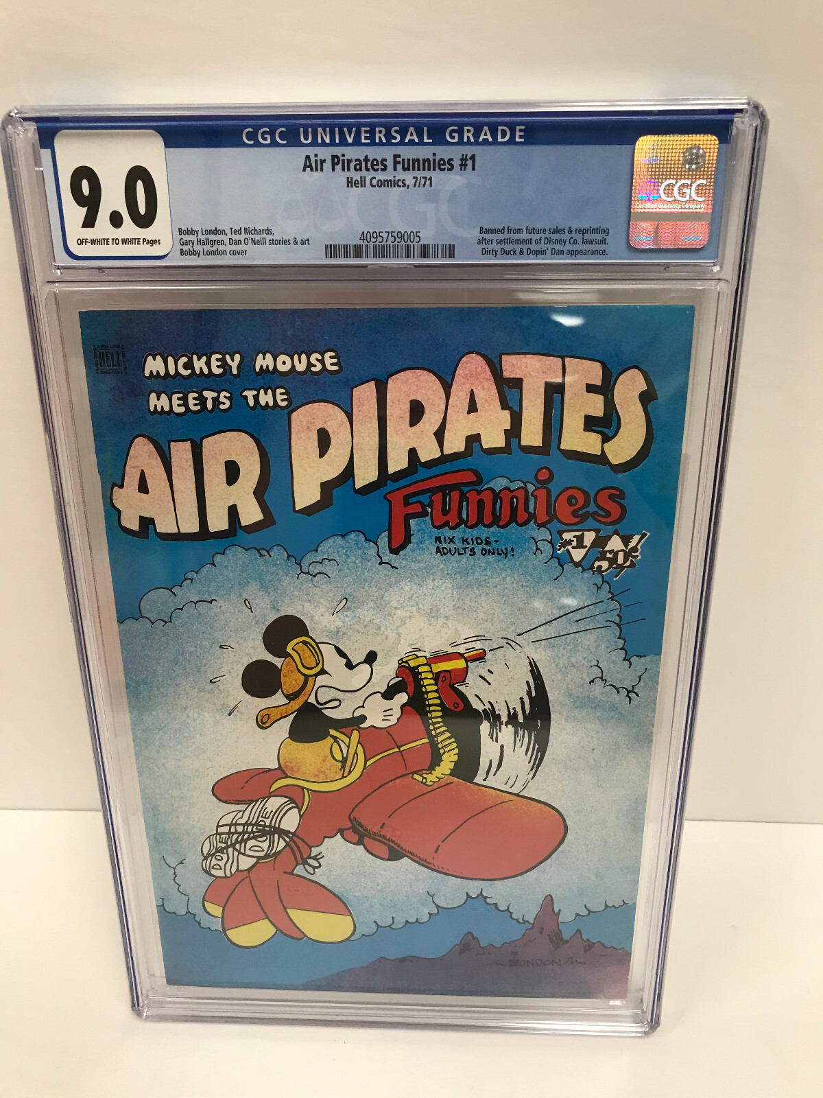 Air Pirate Funnies #1 #30 CGC 9.0 - PCH - CR-OW Pages - Hell Comics ...