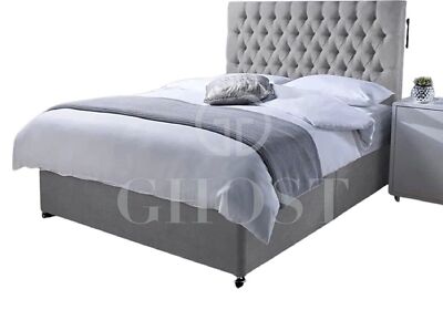 BEIRUT PLUSH MEMORY DIVAN BED SET + MATTRESS HEADBOARD | eBay UK