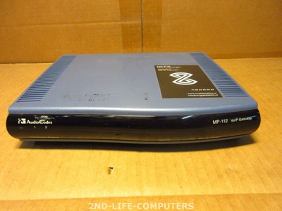 Audiocodes MP-112R/2FXS/3AC 2 port FXS Analog VoIP Gateway GGWV00085 ...