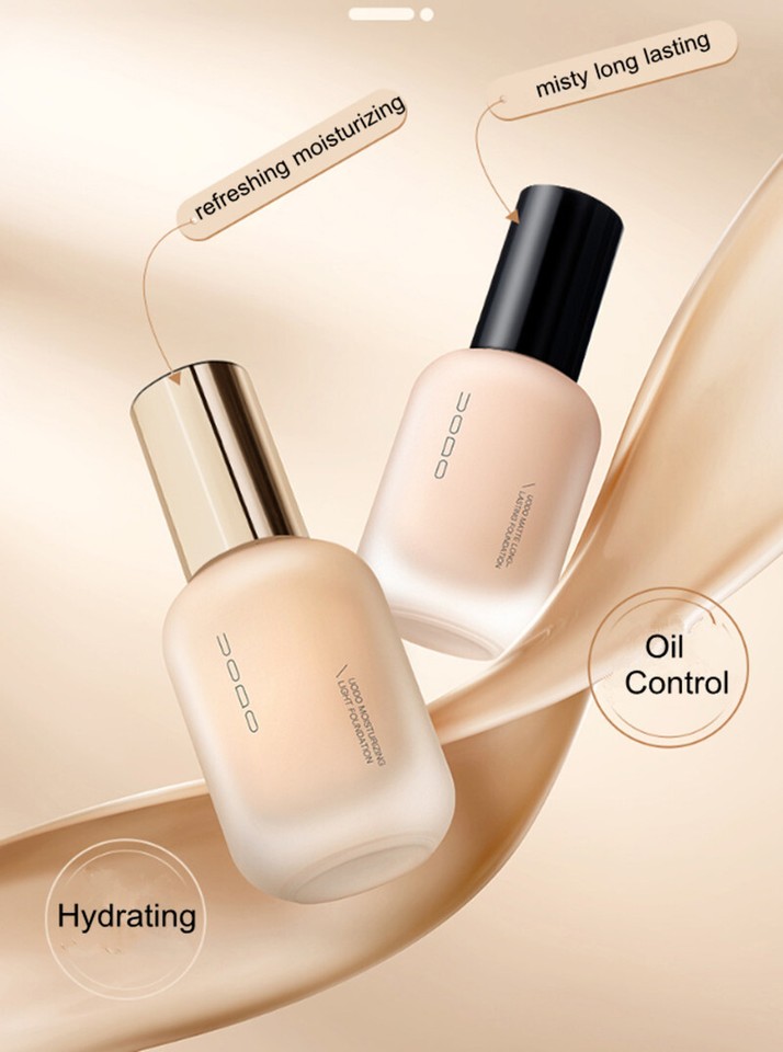 UODO Matte Face Makeup Liquid Foundation Primer Oil Control Hydrating ...