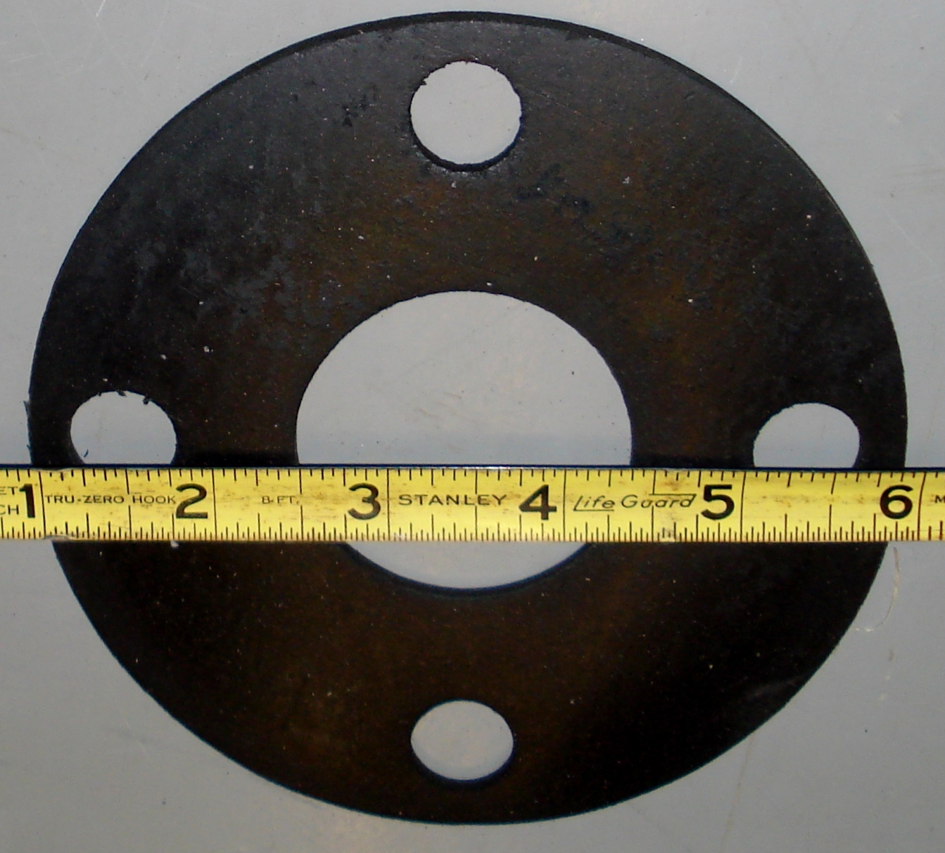 VALVE PIPE UNION GASKET SEAL BLACK RUBBER 1-1/2" 150LB EPDM FULL FACE 1 ...