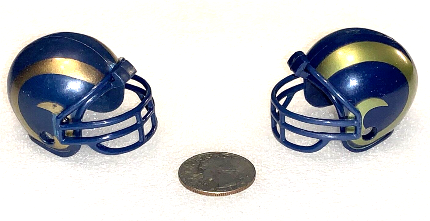 2 Different St. Louis Rams Vintage 1990s Mini NFL Football Gumball ...
