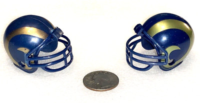 2 Different St. Louis Rams Vintage 1990s Mini NFL Football Gumball ...