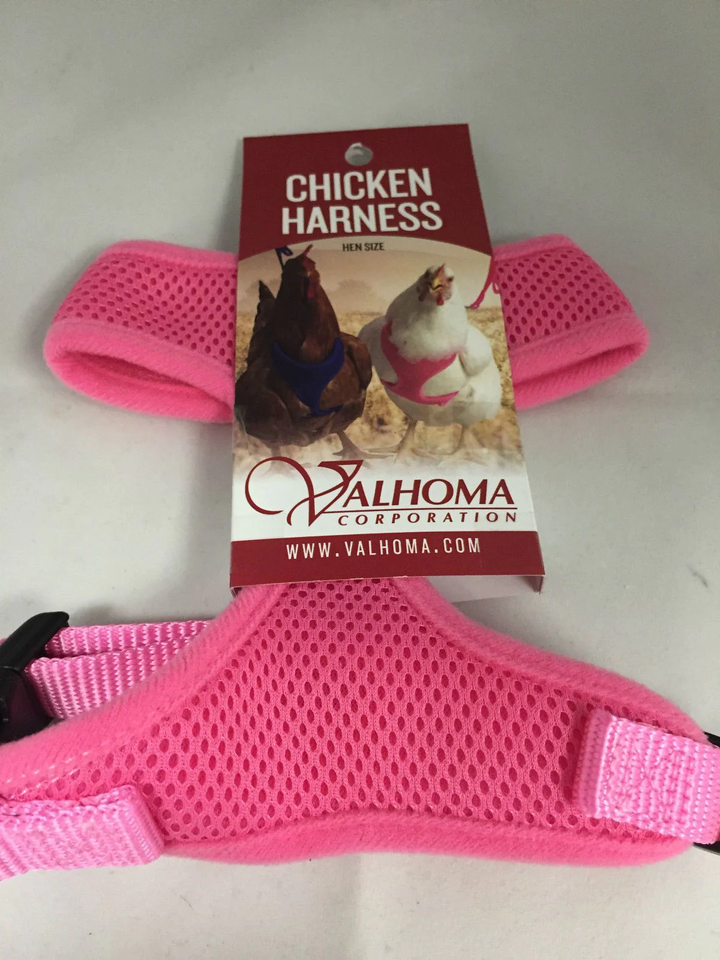 Original Valhoma Chicken Harness and/or Leash Bright Fun Color Pet Duck ...