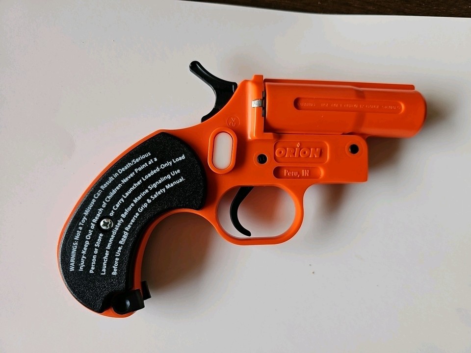 Vintage Olin Emergency Marine Flare Signal Kit | eBay