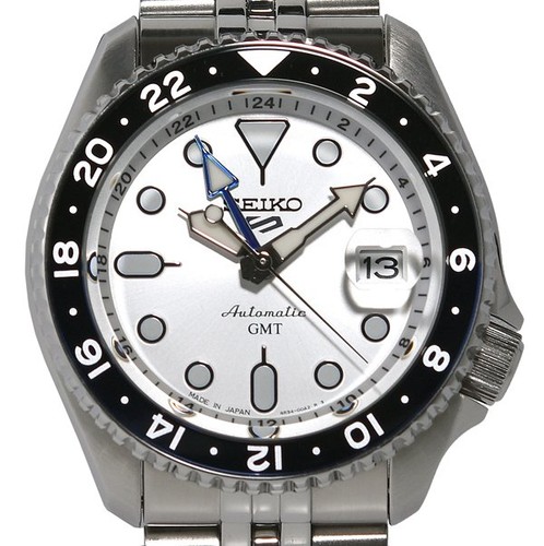 SEIKO 5 Sports SBSC017 4R34-00A0 SKX GMT Automatic White Dial Box | eBay