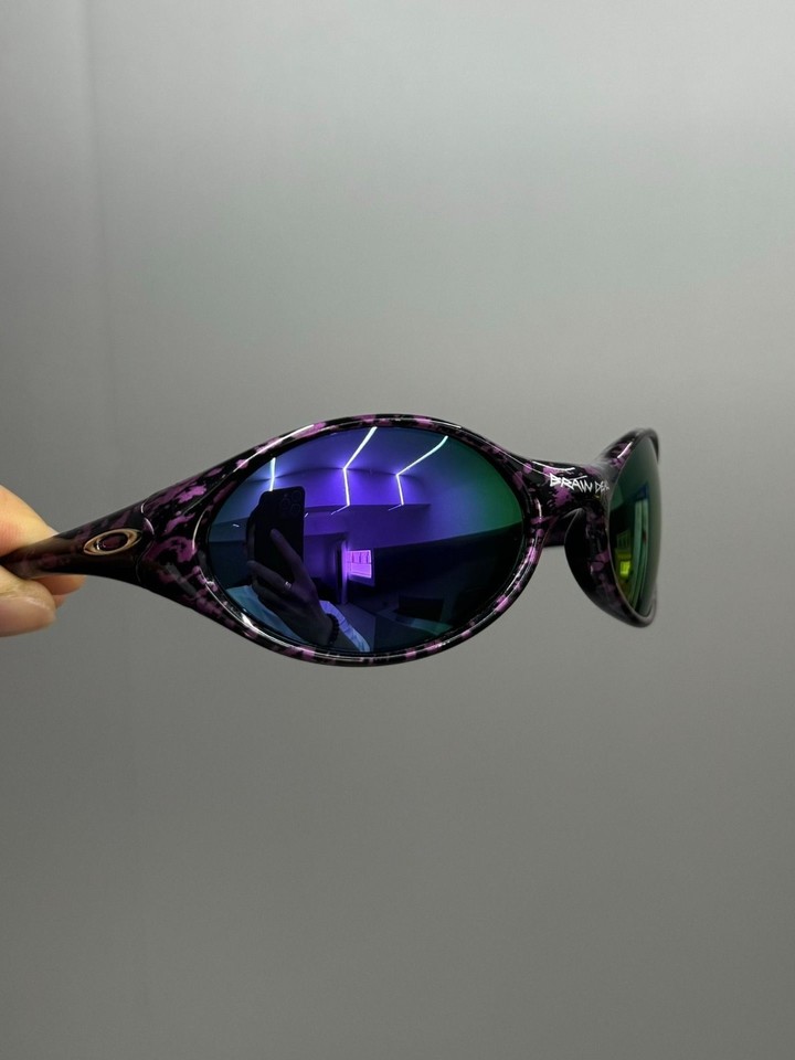 Oakley Eye Jacket X Brain Dead Eye Jacket Purple lenses New | eBay