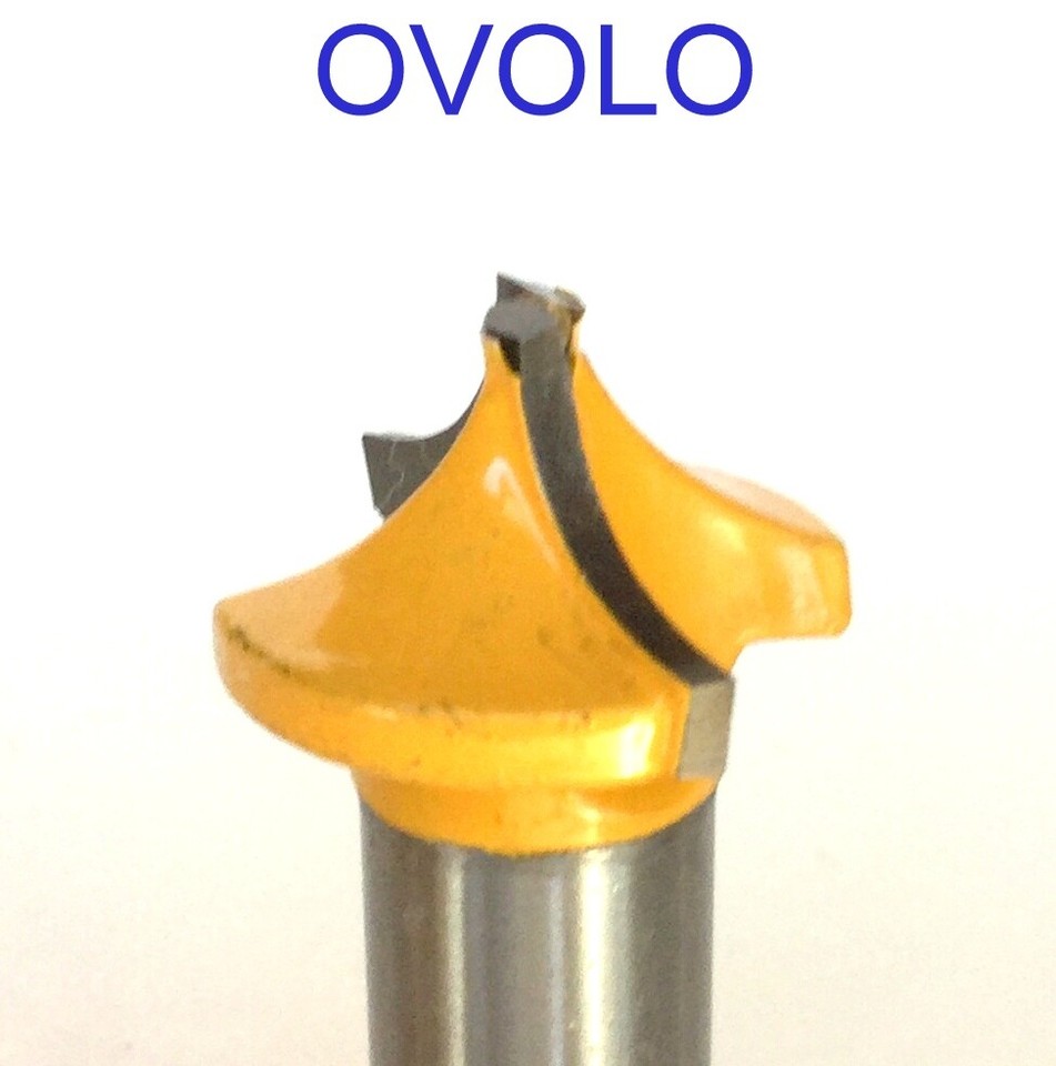 1 pc 1/2" SH 1" Diameter 3/8" Radius Ovolo Round Over Router Bit sct ...