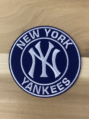 NEW YORK YANKEES IRON ON EMBROIDERED PATCH 3” MLB BASEBALL | eBay