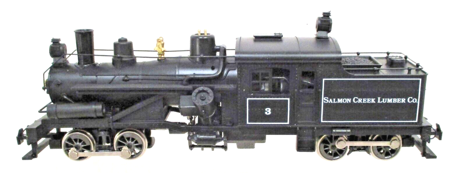 SALMON CREEK 2 TRUCK HEISLER LOCOMOTIVE-HO SCALE-DC | eBay