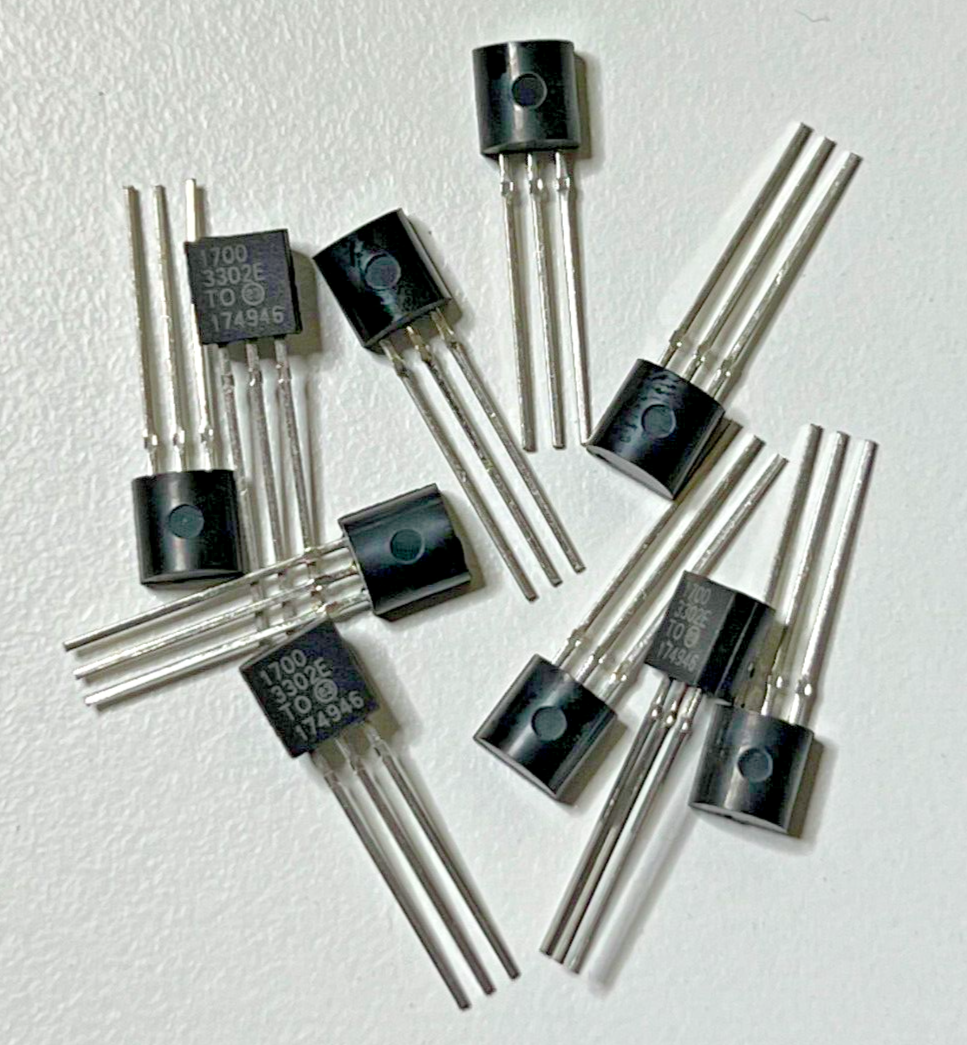 10pcs Fixed Output LDO Voltage Regulators 3.3V 250mA MCP1700-3302E/TO ...