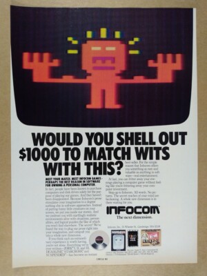 1983 Infocom Computer Games Zork Starcross Suspended Deadline vintage ...