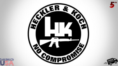 HECKLER KOCH Firearms Vinyl Decal Sticker HK Gun Pistol | eBay