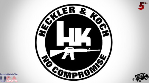 HECKLER KOCH Firearms Vinyl Decal Sticker HK Gun Pistol | eBay