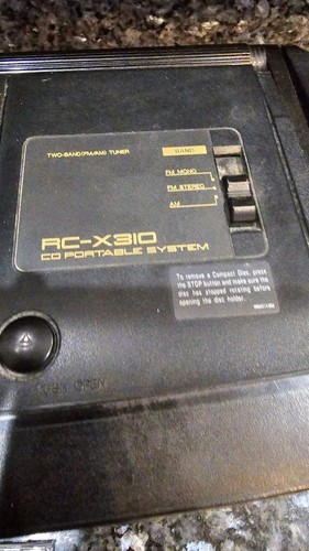 Vintage JVC RC-X310 90s Boom Box Stereo Cassette & Cd Radio Super Bass ...