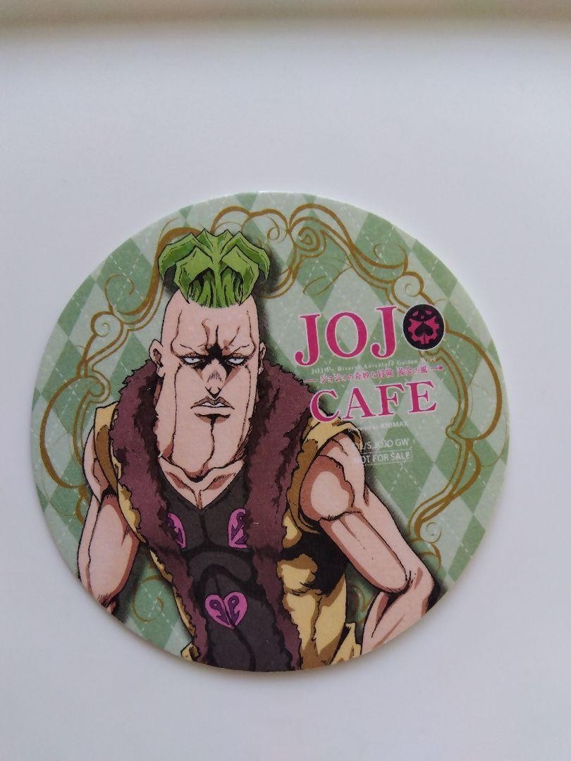 JoJo's Bizarre Adventure Pessie Paper Coaster JoJo Cafe Exclusive | eBay