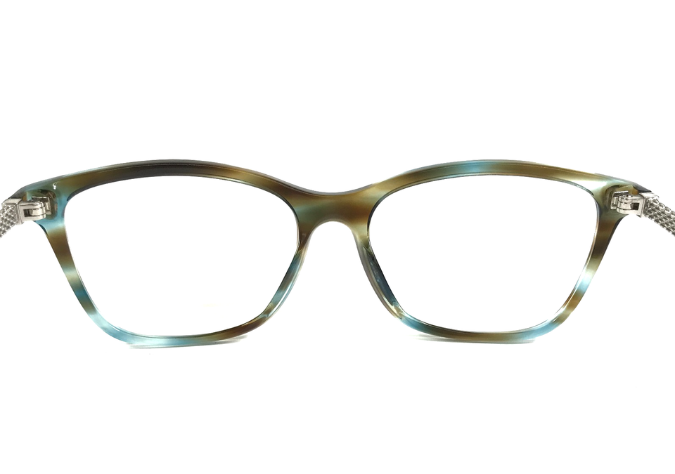 Tiffany & Co. Eyeglasses Frames TF2116-B 8124 Tortoise Blue Crystals 53 ...