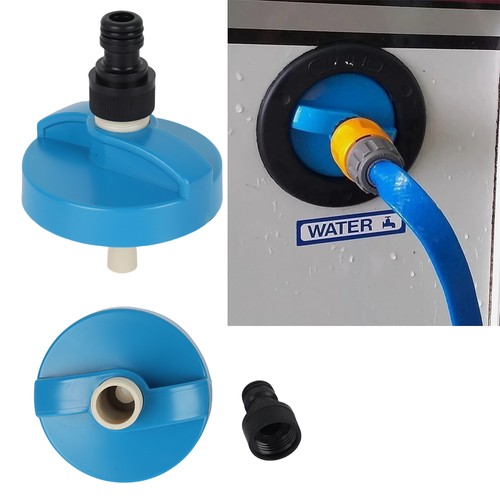Caravan Motorhome Water Inlet Filler Cap Quick Hose Connector | eBay UK