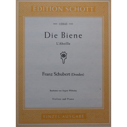 SCHUBERT Franz Die Biene L'Abeille Violon Piano | eBay