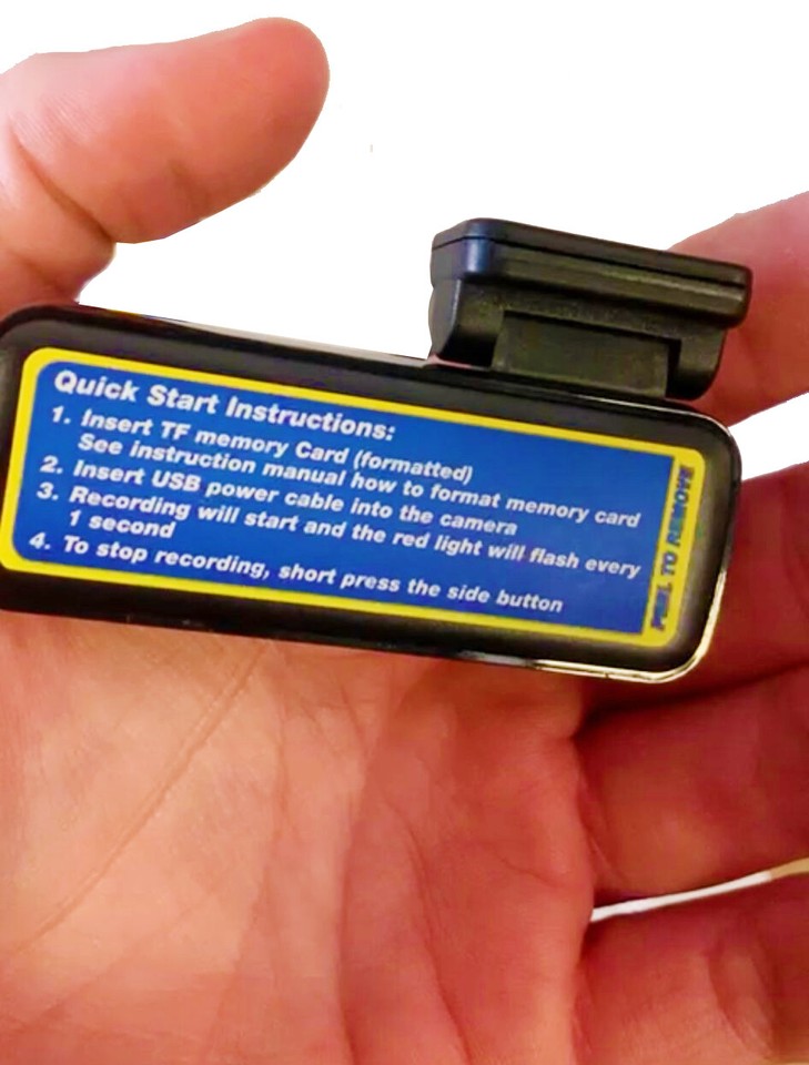 Goodyear Car HD Micro Dash Cam One Button Plug & Play Camera Video ...