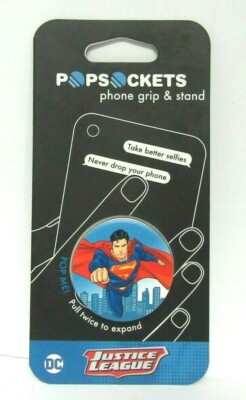 Popsockets SUPERMAN Justice League DC Universal Phone Grip Stand | eBay