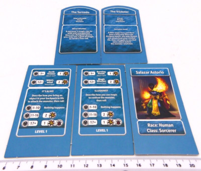 2020 Dungeons & Dragons Adventure Begins Board Game All 5 Blue Hero ...