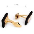 Dolan Bullock Cufflinks SoliD 14kT gold ONYX KCL103800 usa made | eBay