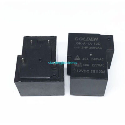 1pc For GOLDEN GK-A-1A-12D Power Relay 12VDC 4Pin 30A 240VAC | eBay